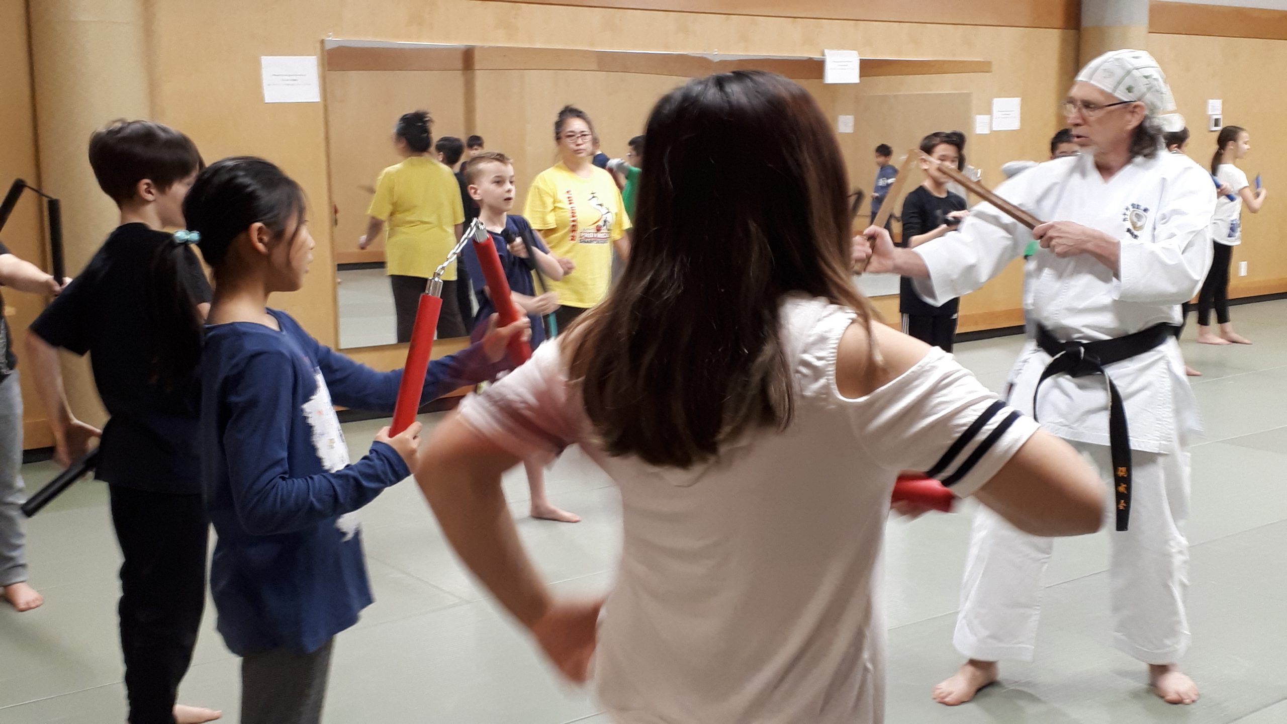 Bob and Naomi (The Mooney Family) give back through Karate and the ...